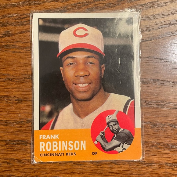 Topps | Other | Frank Robinson Baseball Card | Poshmark